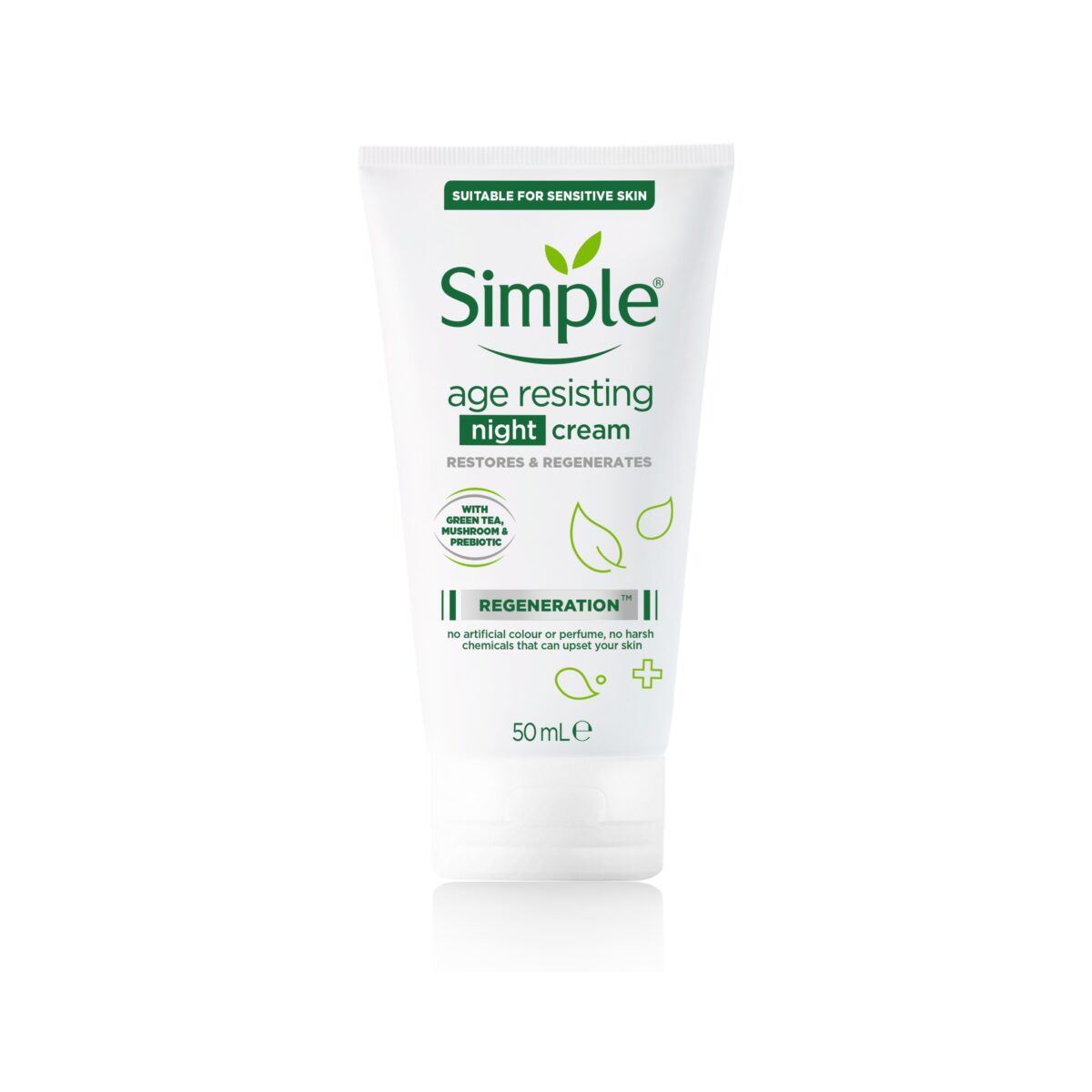 Simple Age Resisting Night Cream 50ml - SkinFreaks
